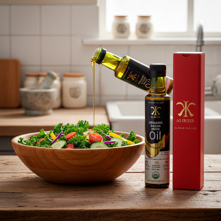 Organic Sacha inchi Oil – ALIKSIR