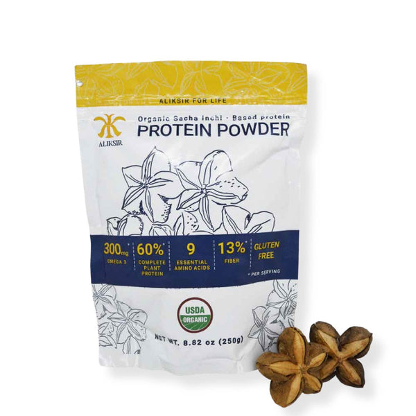 ORGANIC SACHA INCHI PROTEIN POWDER (250 g) – ALIKSIR